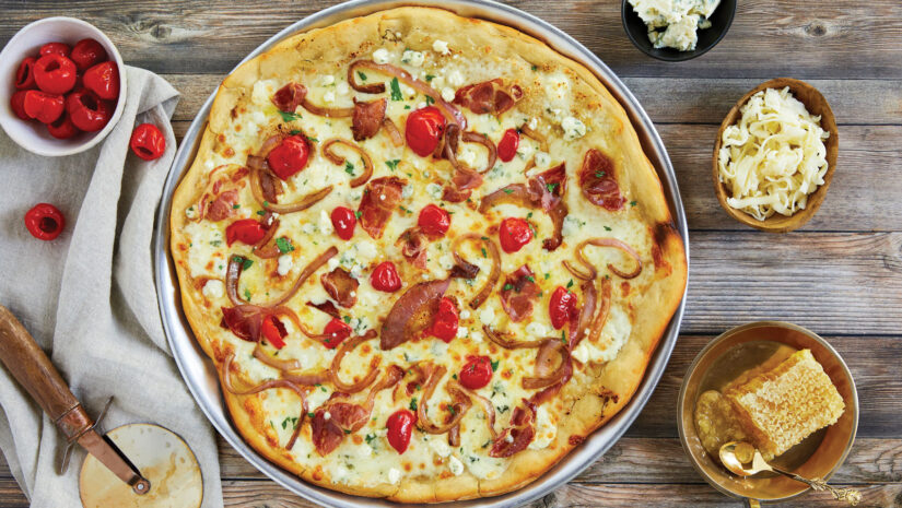 Recipe of the Month: Galbani® Premio & Peppadew Pizza - PMQ Pizza