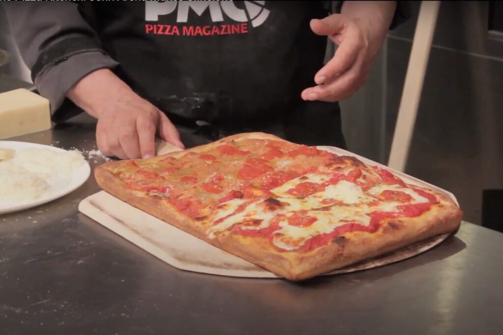 Video: Metro Pizza's John Arena Makes a Sfincione Pizza in Both Traditional and Modern Styles ...
